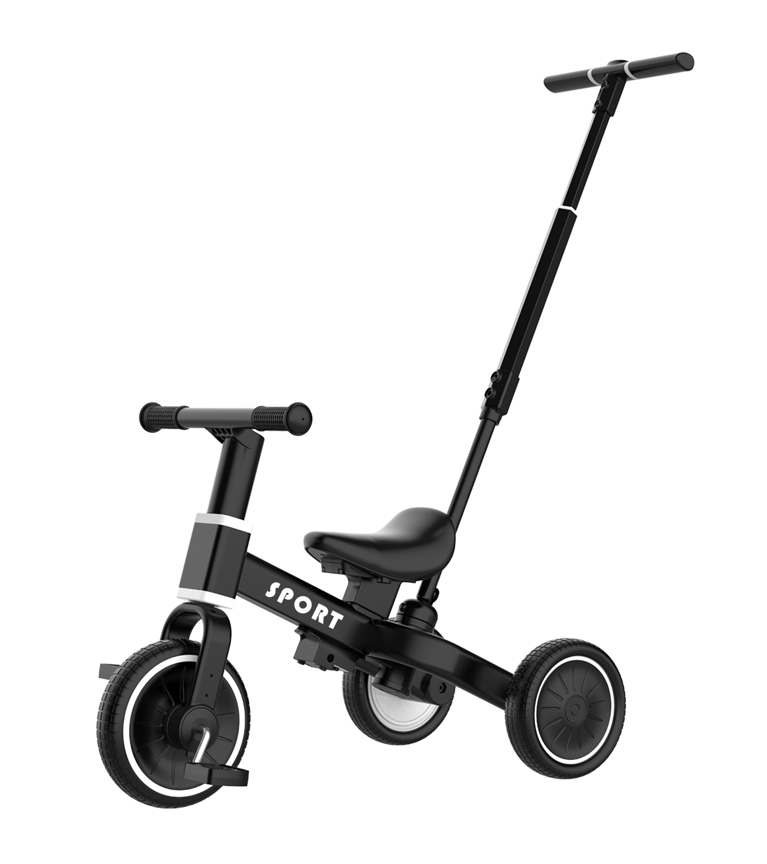 BK-249 3-in-1 Trike with Parent Push Handle - Porsapim